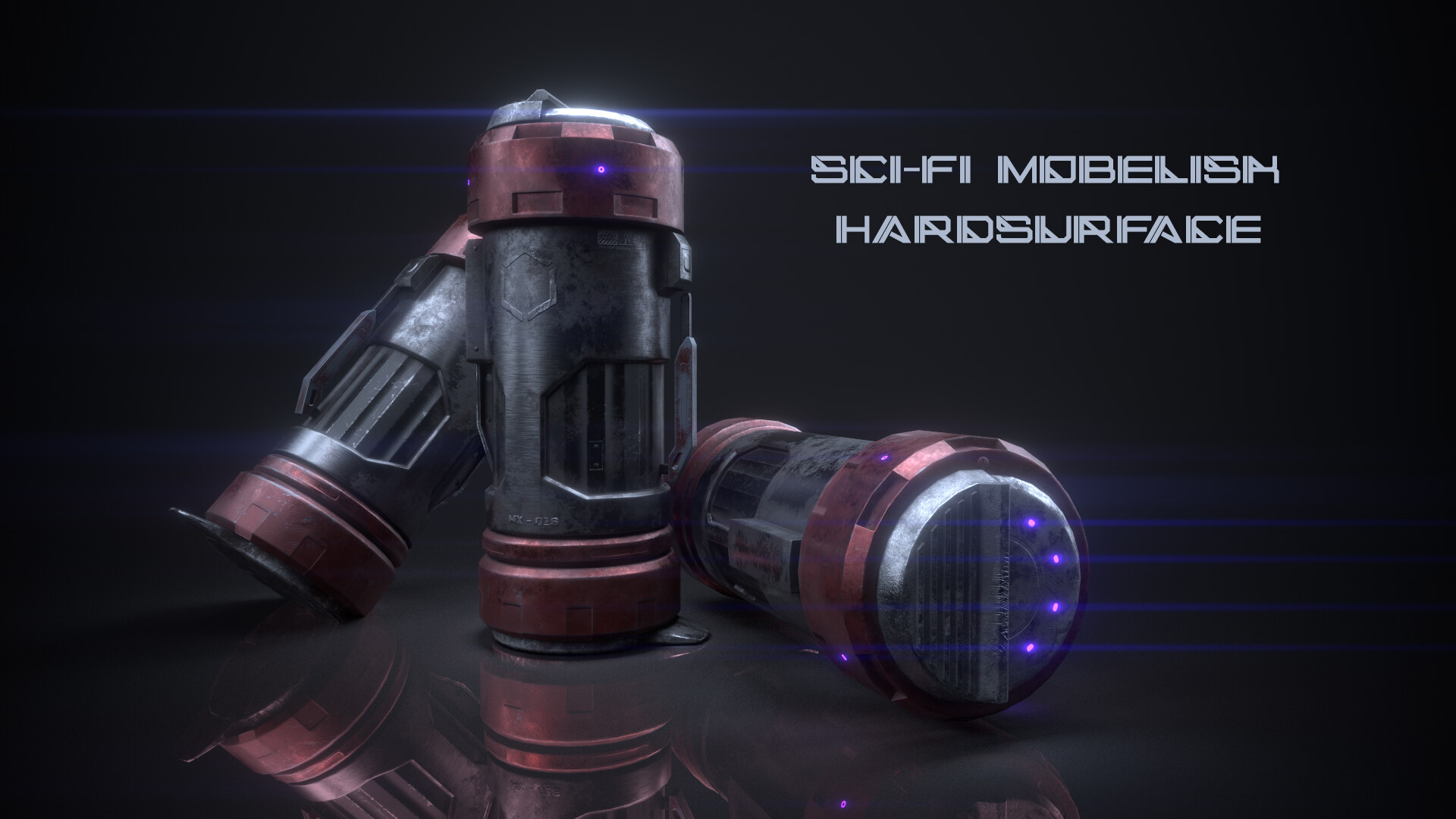 ArtStation - sci-fi mobelisk (satisfactory grenade)