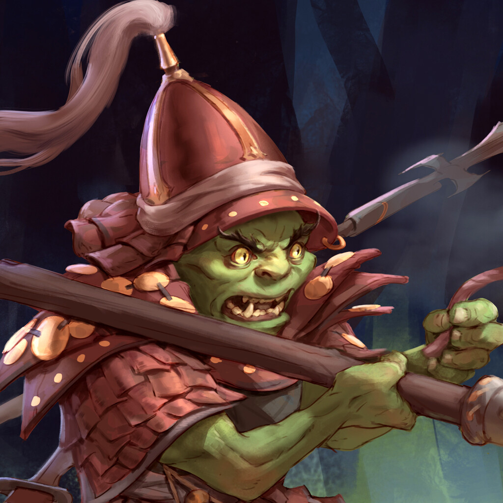 ArtStation - Goblin gunner concept