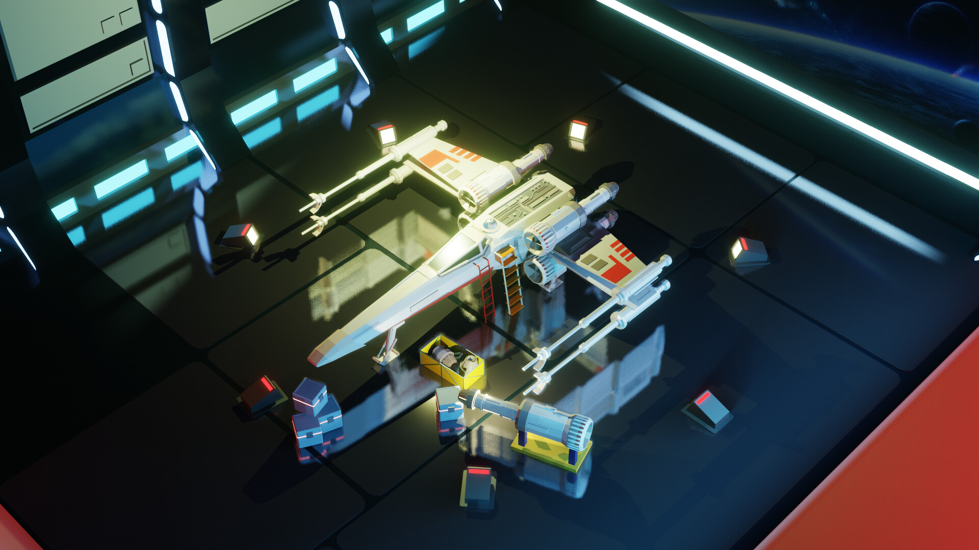 ArtStation - Star Wars-x_wing aircraft