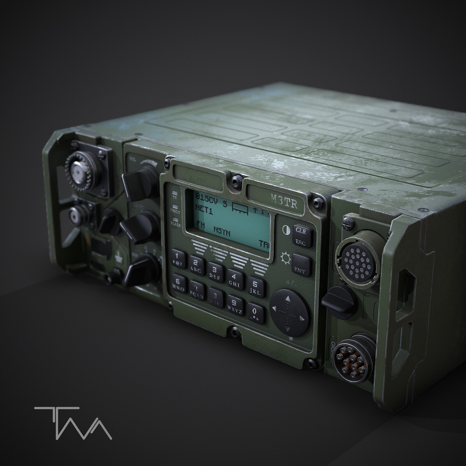 ArtStation - Military Radio M3TR