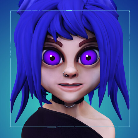 ArtStation - Stylized girl