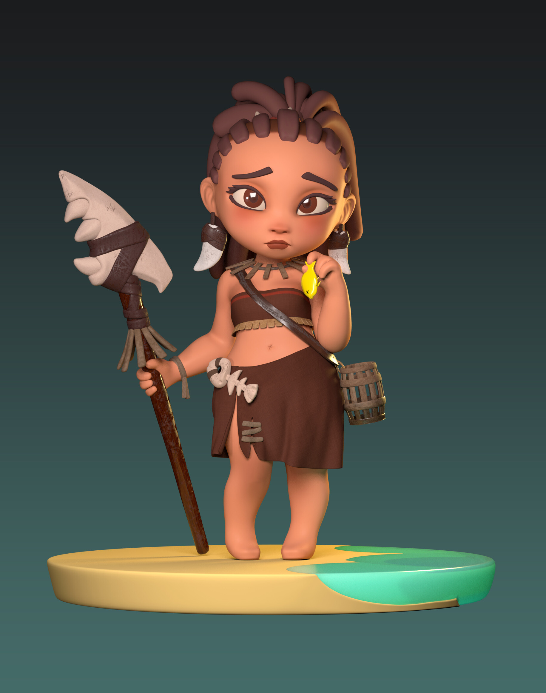 ArtStation - Fish Girl