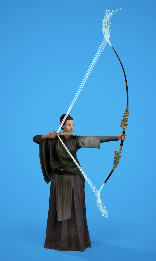 ArtStation - Kyudo Archer