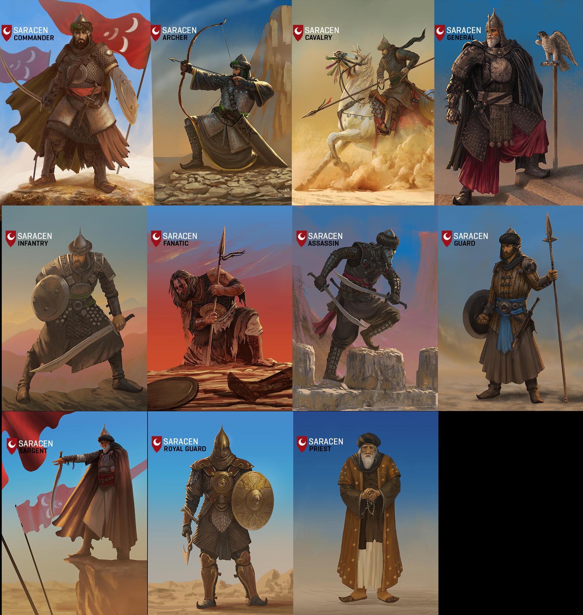 ArtStation - Saracens