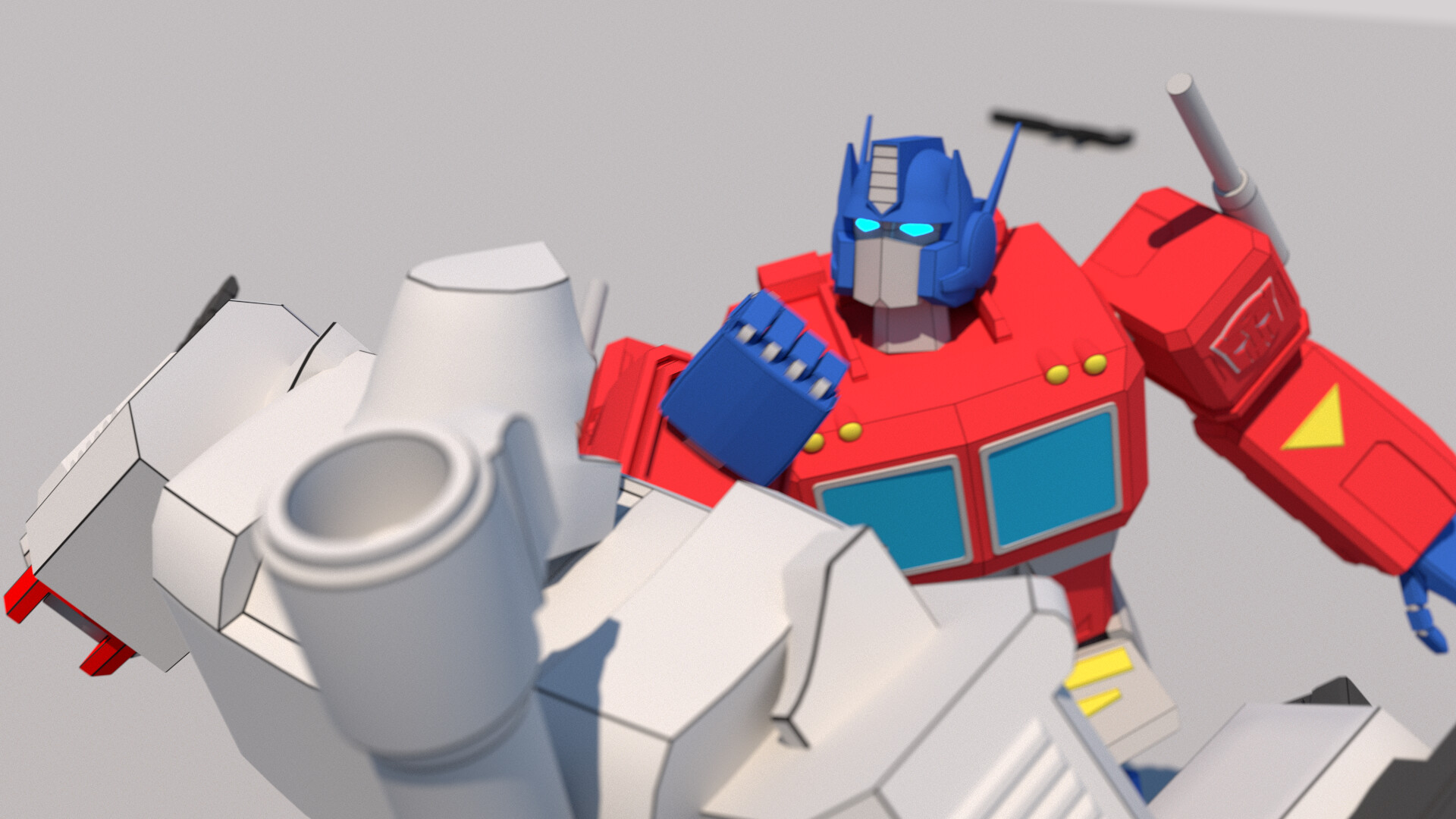 ArtStation - The Transformers: The Movie - Scene Remake (Animation)