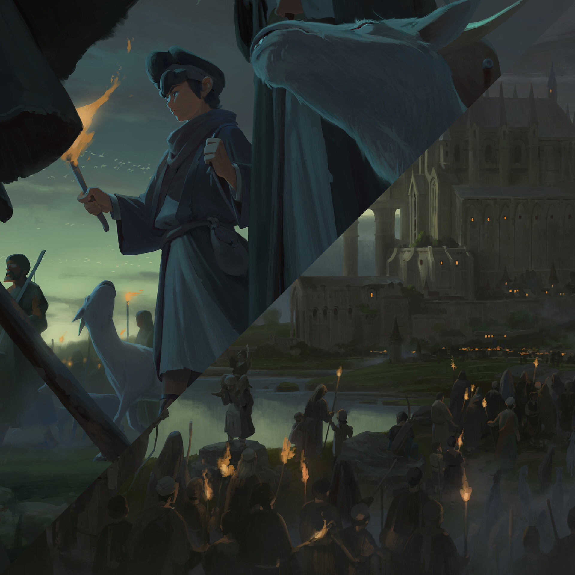 ArtStation - "Is there no place for us to rest?"