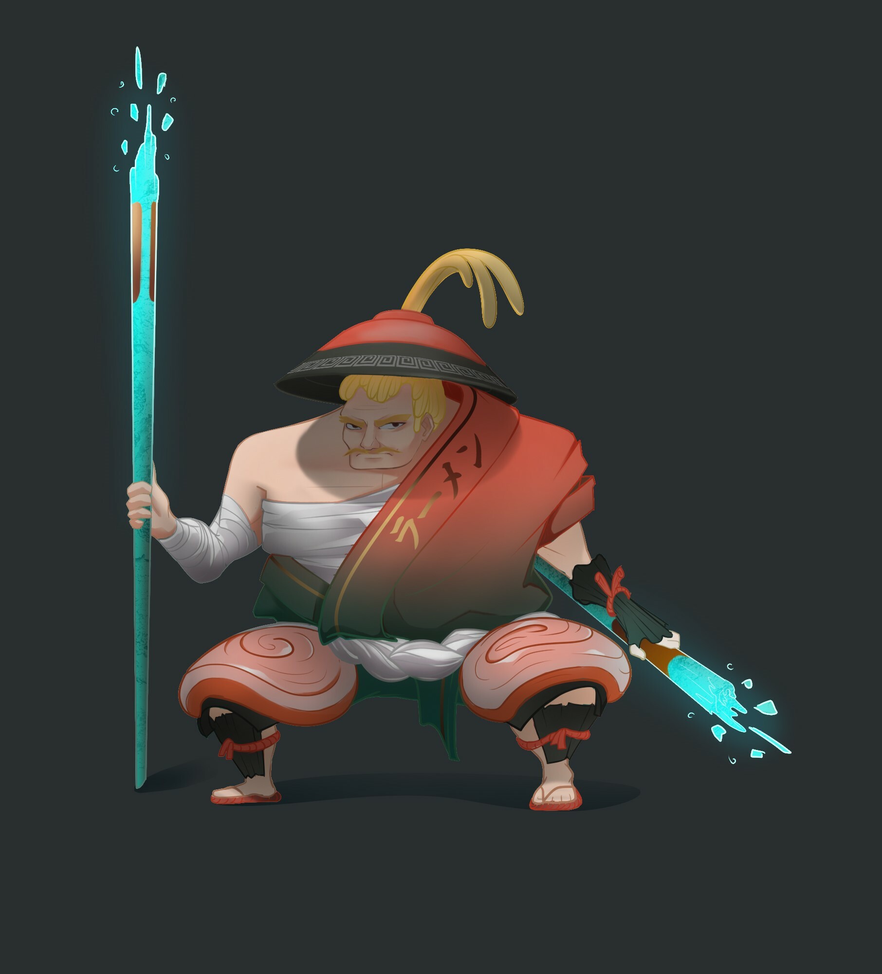 ArtStation - Concept design - sumo , fighter , ramen , ice