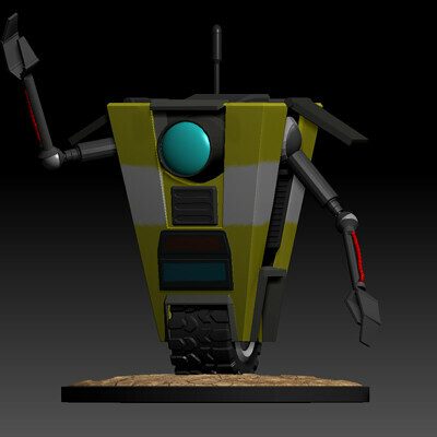 ArtStation - Claptrap Fan Model