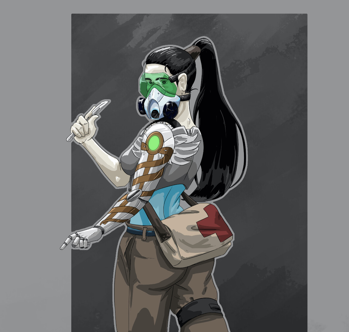 ArtStation - Cyberpunk Medic