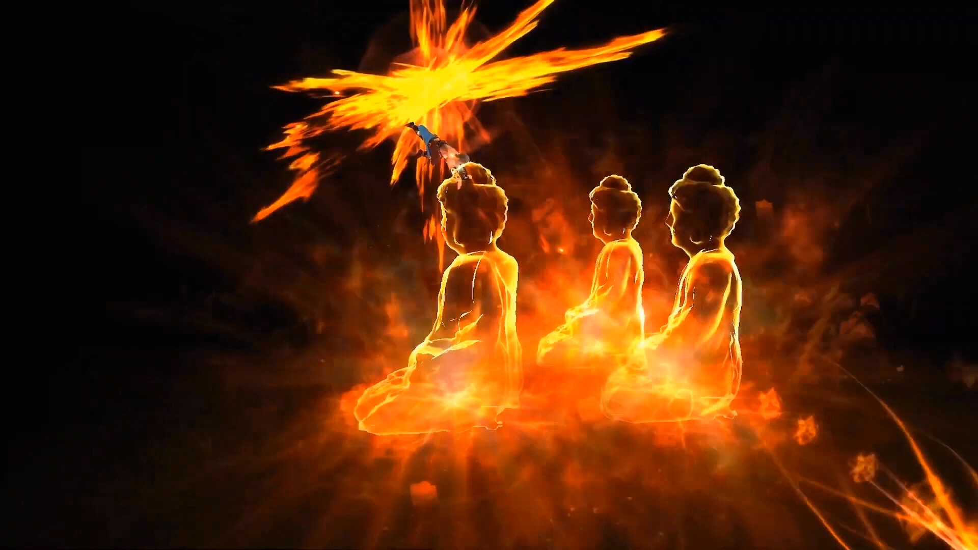 ArtStation - Fire Hit Skill impact - vfx game mobile Unity