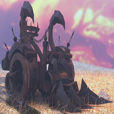 ArtStation - warcraft 3 reforged meat wagon