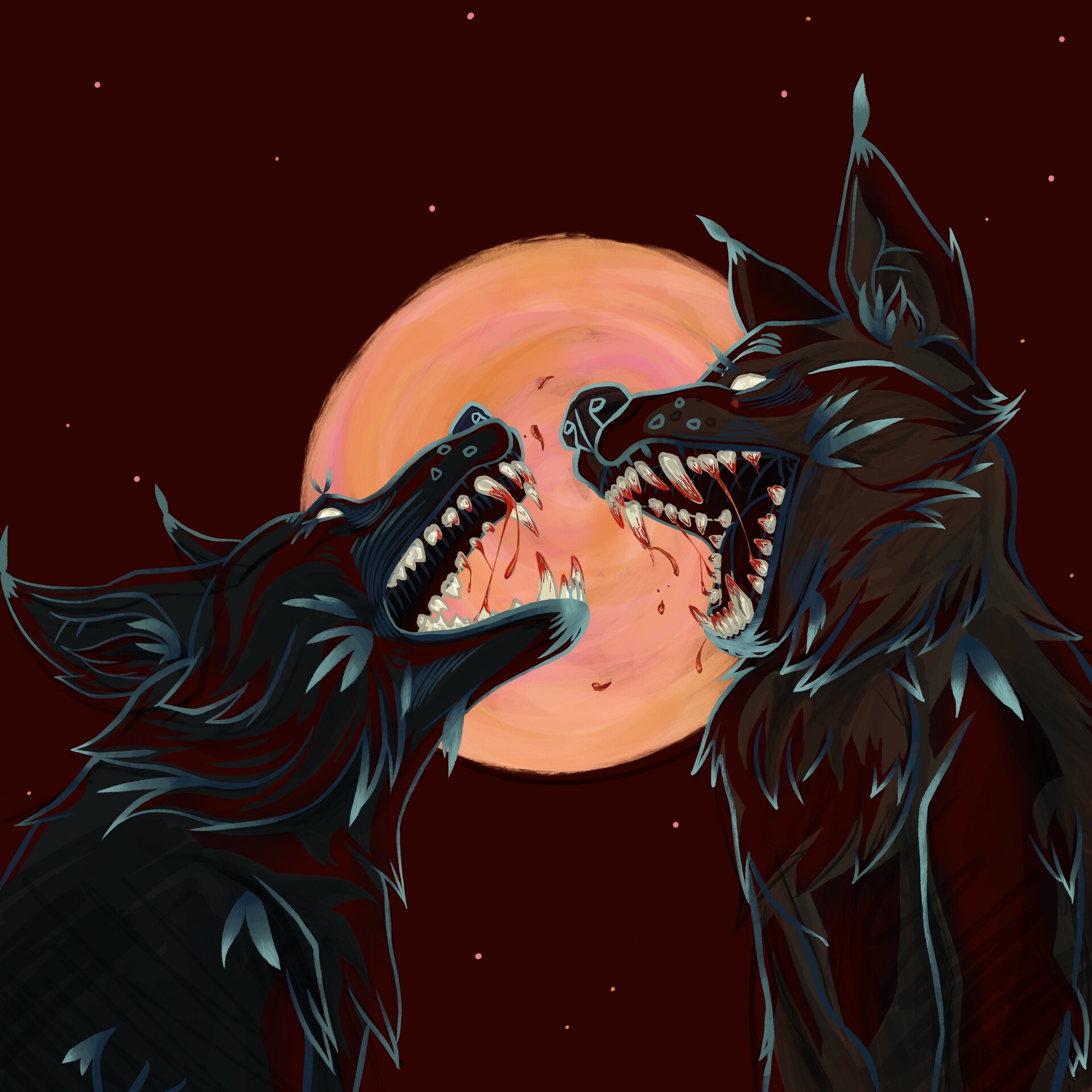 ArtStation - Ethereal dogs