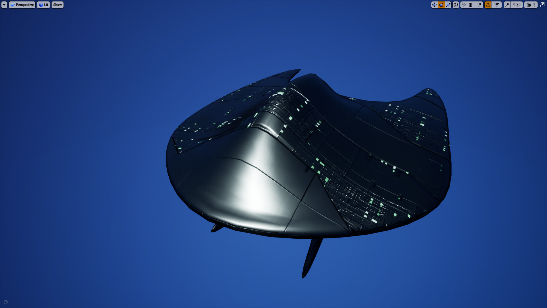 ArtStation - Alien Starship