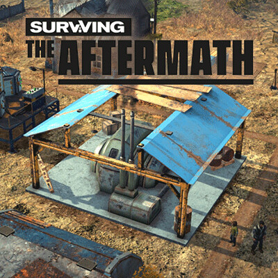 ArtStation - Power Generator Game Asset