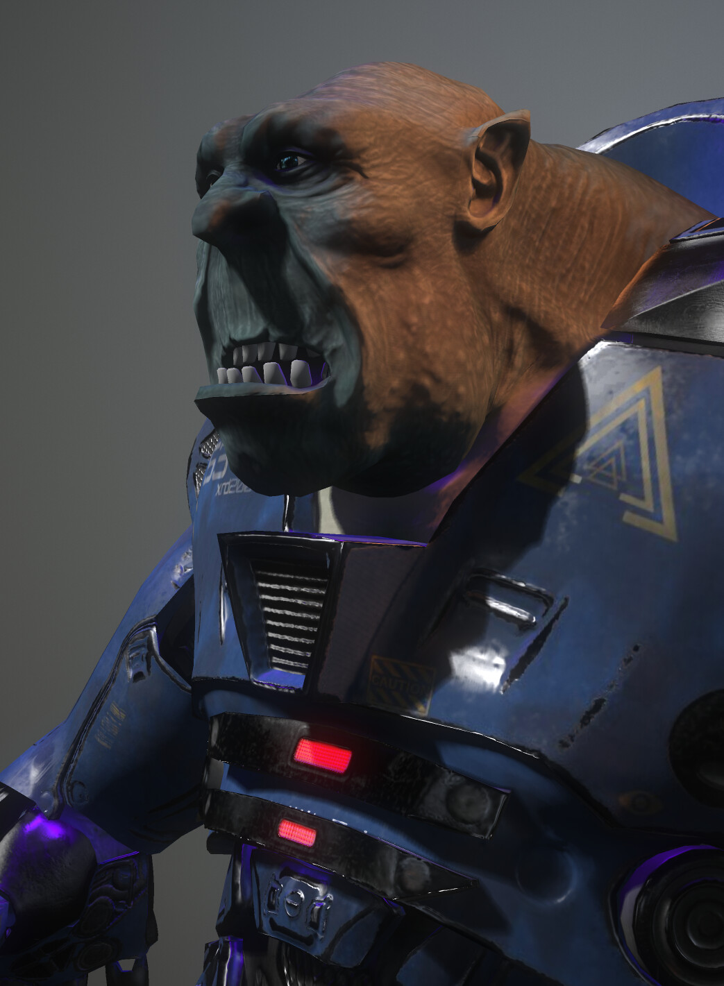 ArtStation - ogre scifi