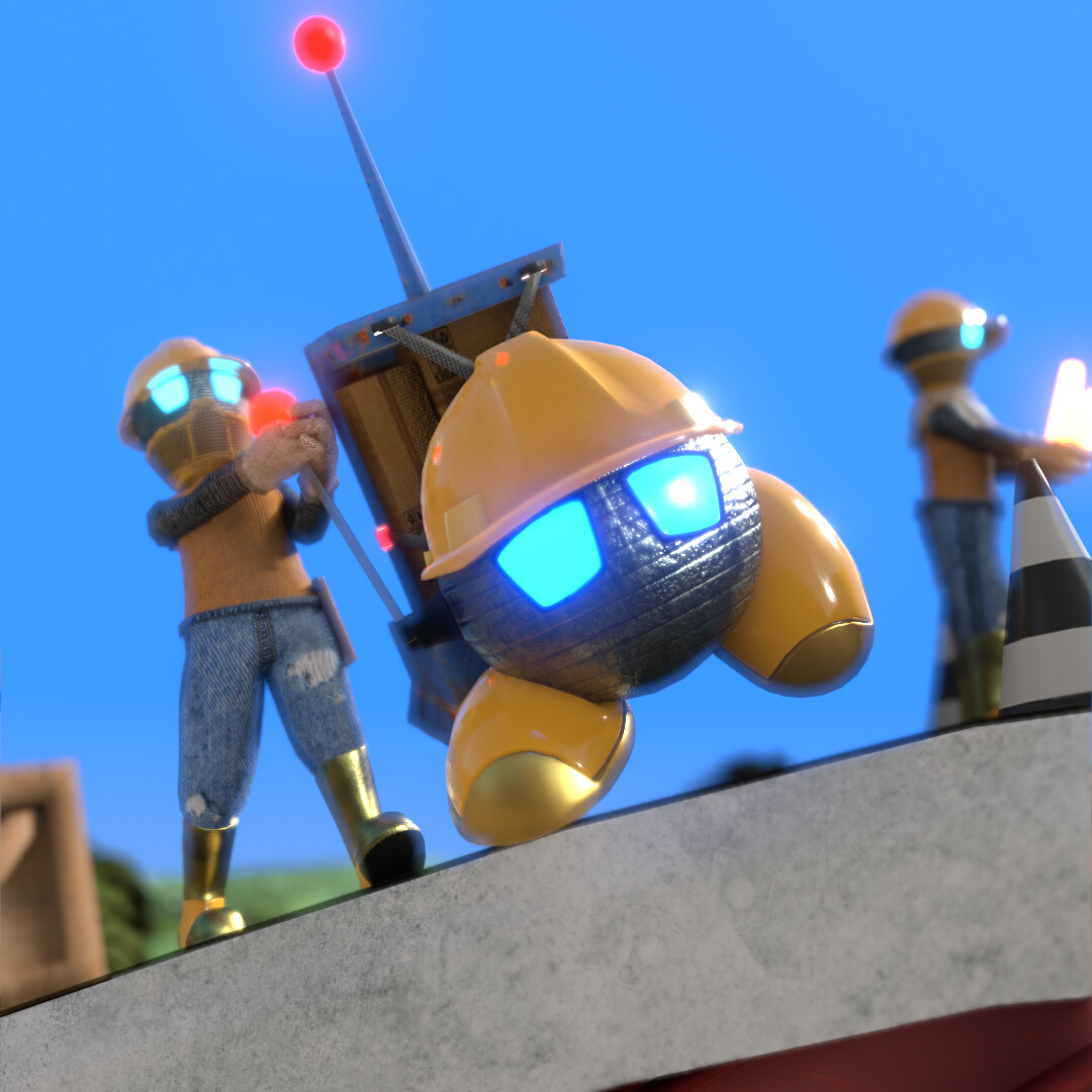 ArtStation - Cute Robots