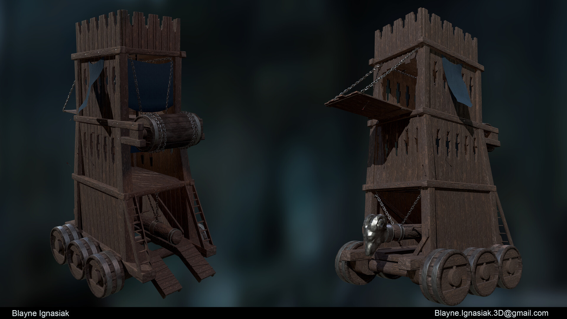 ArtStation - Siege Tower