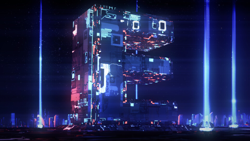 ArtStation - Futuristic Vowel E.