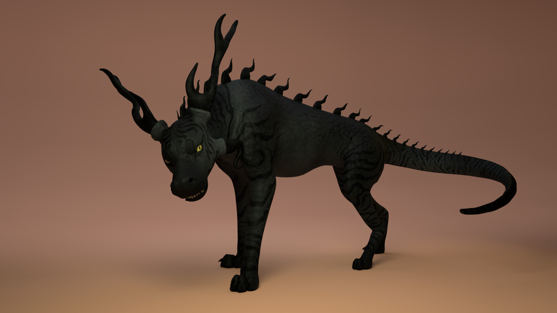 ArtStation - Temple Beast Model