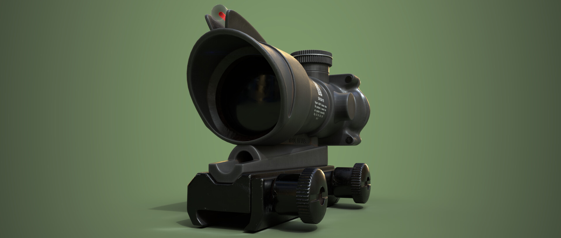 ArtStation - ACOG Scope