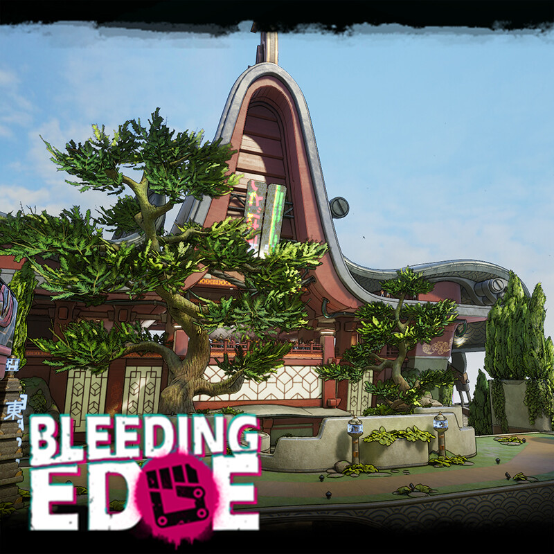 ArtStation - Bleeding Edge - Skygarden Level