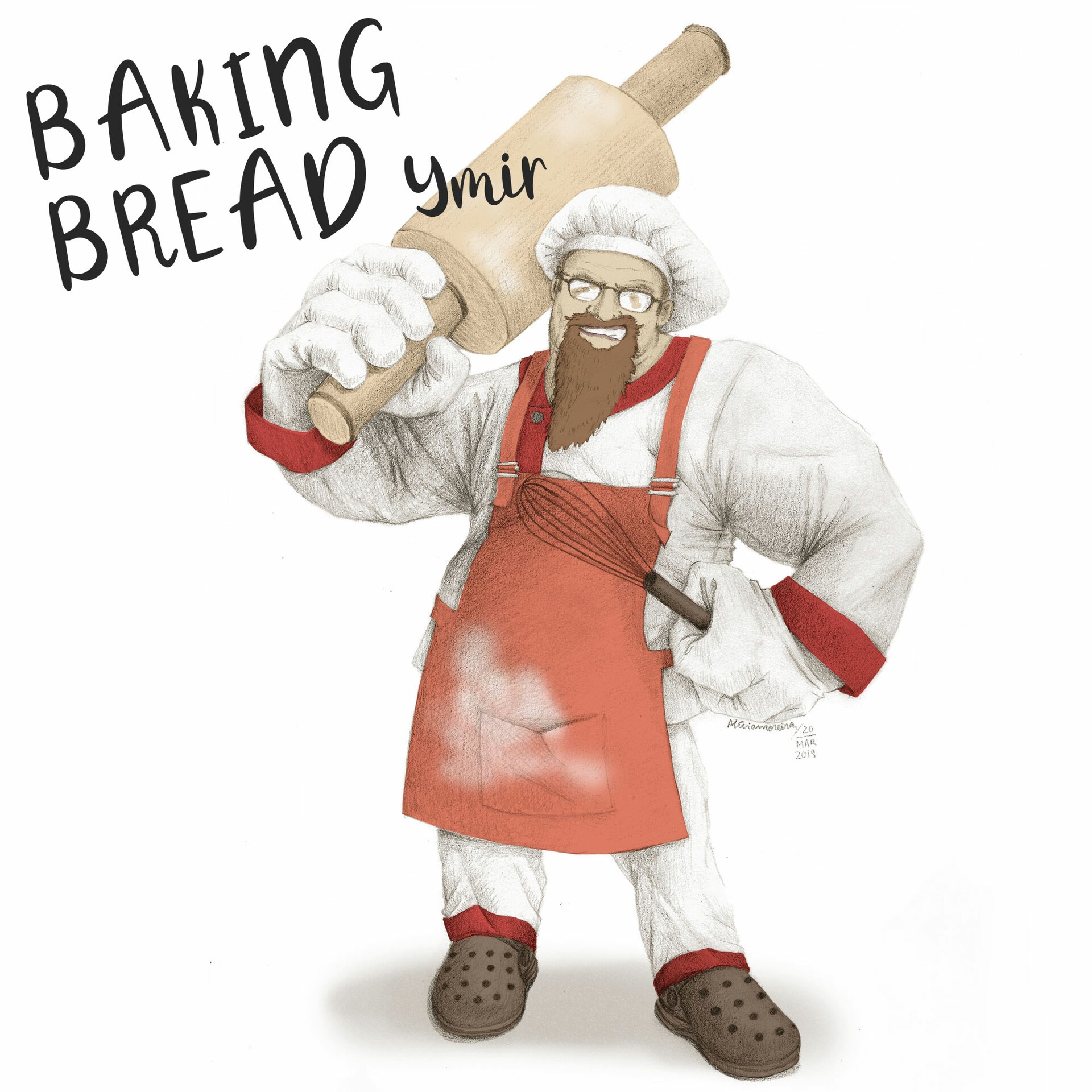 ArtStation - BAKING BREAD - YMIR [Smite Skin Concept]
