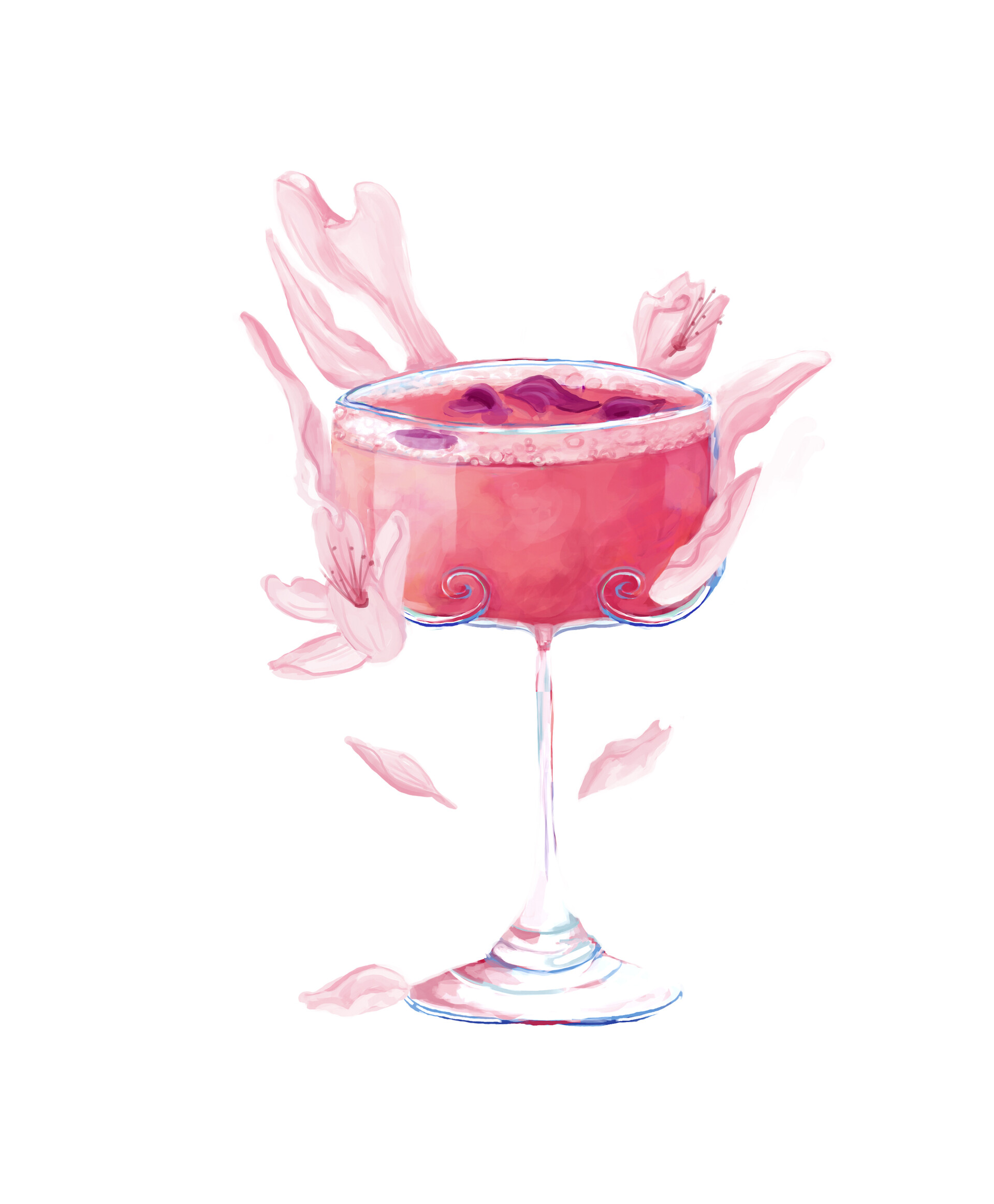 ArtStation - Japanese Courtesan Cocktail