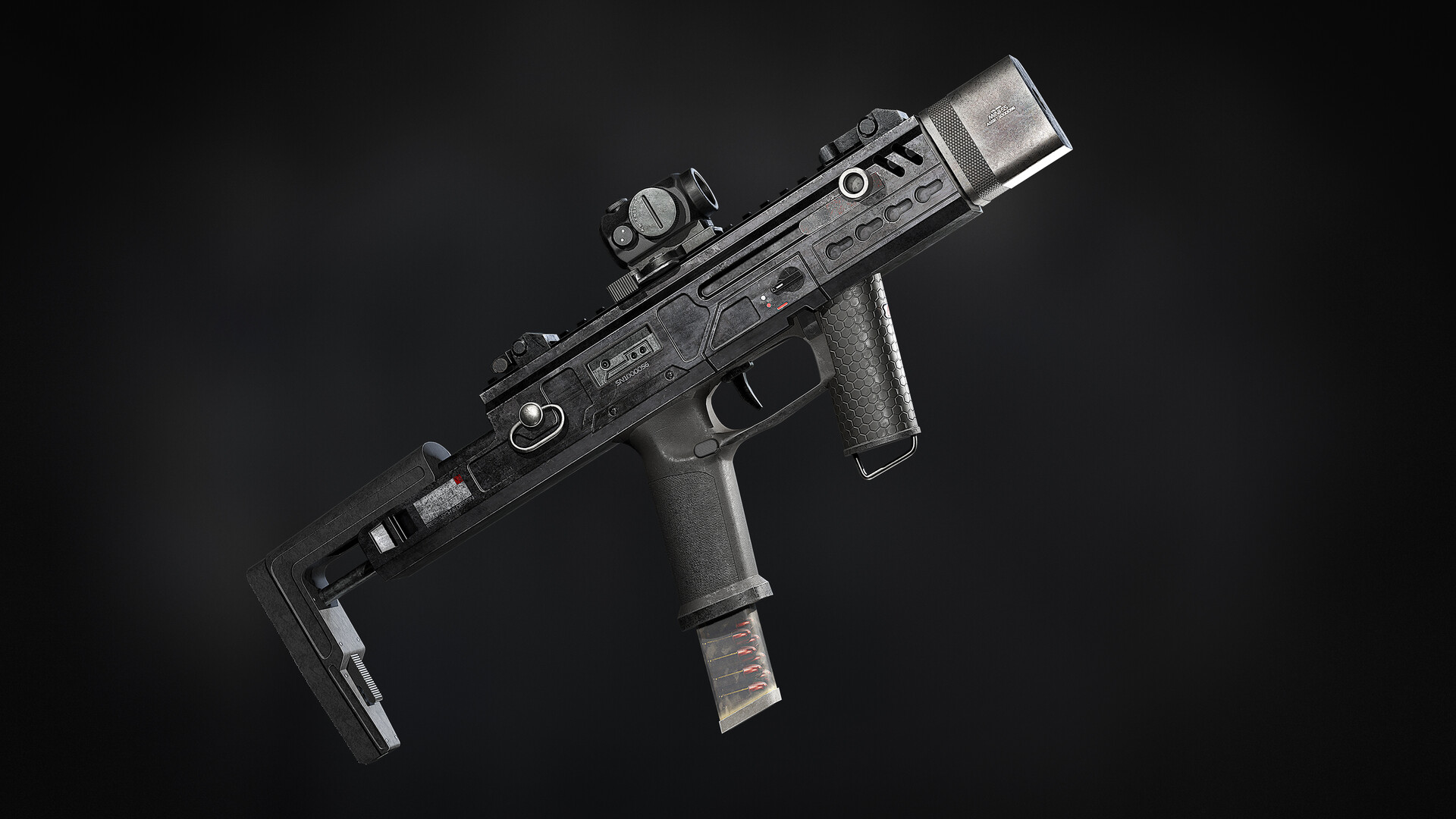 ArtStation - SMG - Weapon Concept