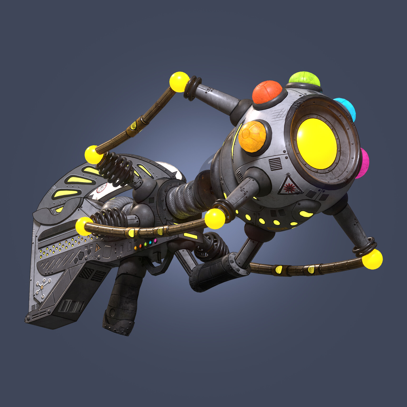 Mateo Parra 3D Generalist - ARVR Designer - Sci-Fi Beam Gun