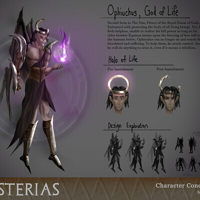 ArtStation - "Ophiuchus, God of Life"