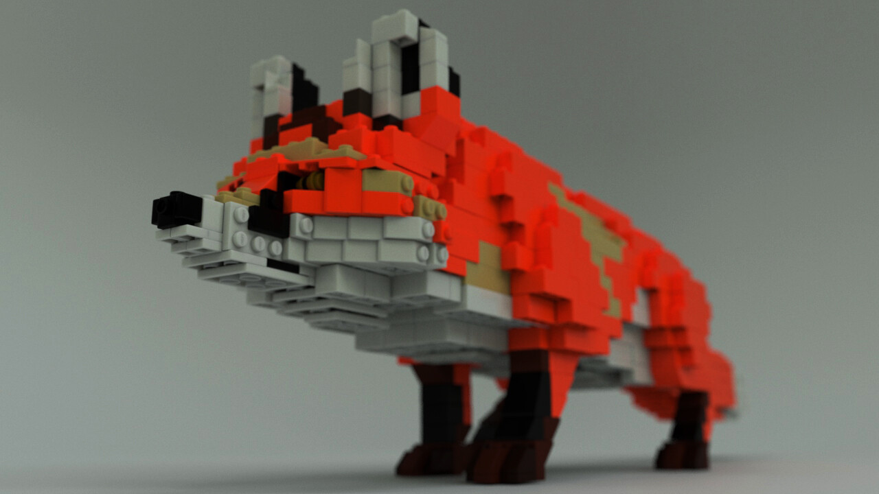 ArtStation - LEGO FOX