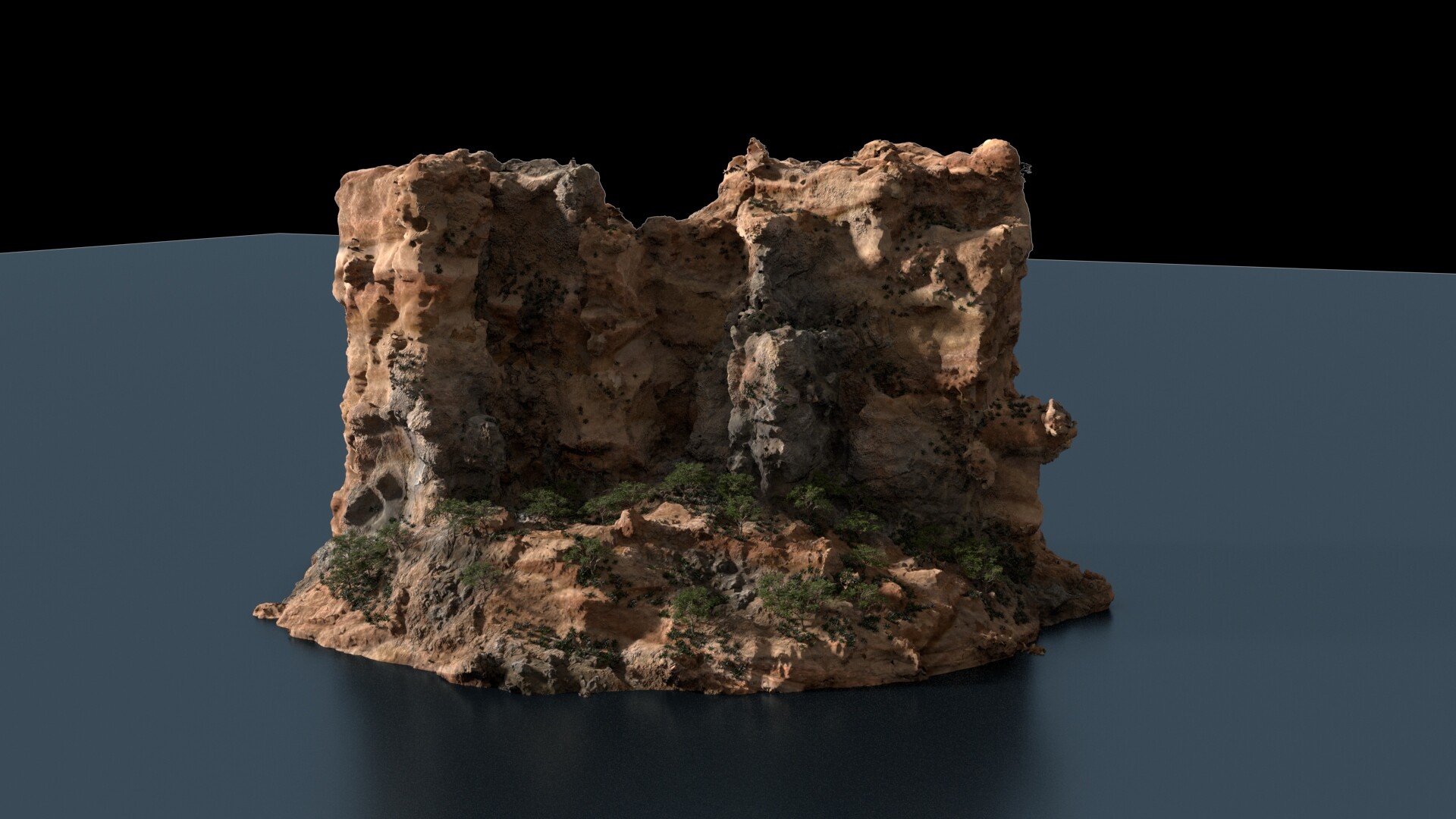 ArtStation - Procedural Cliff Sketch