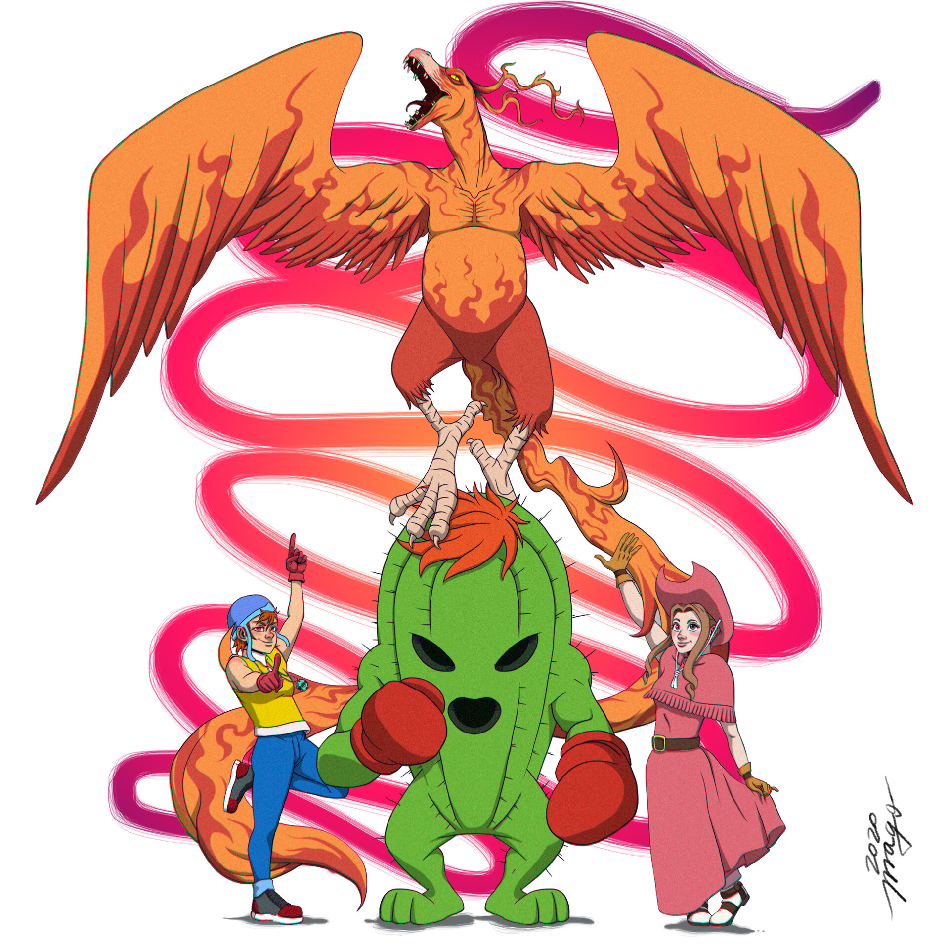 ArtStation - Birdramon - Togemon - Mimi - Sora