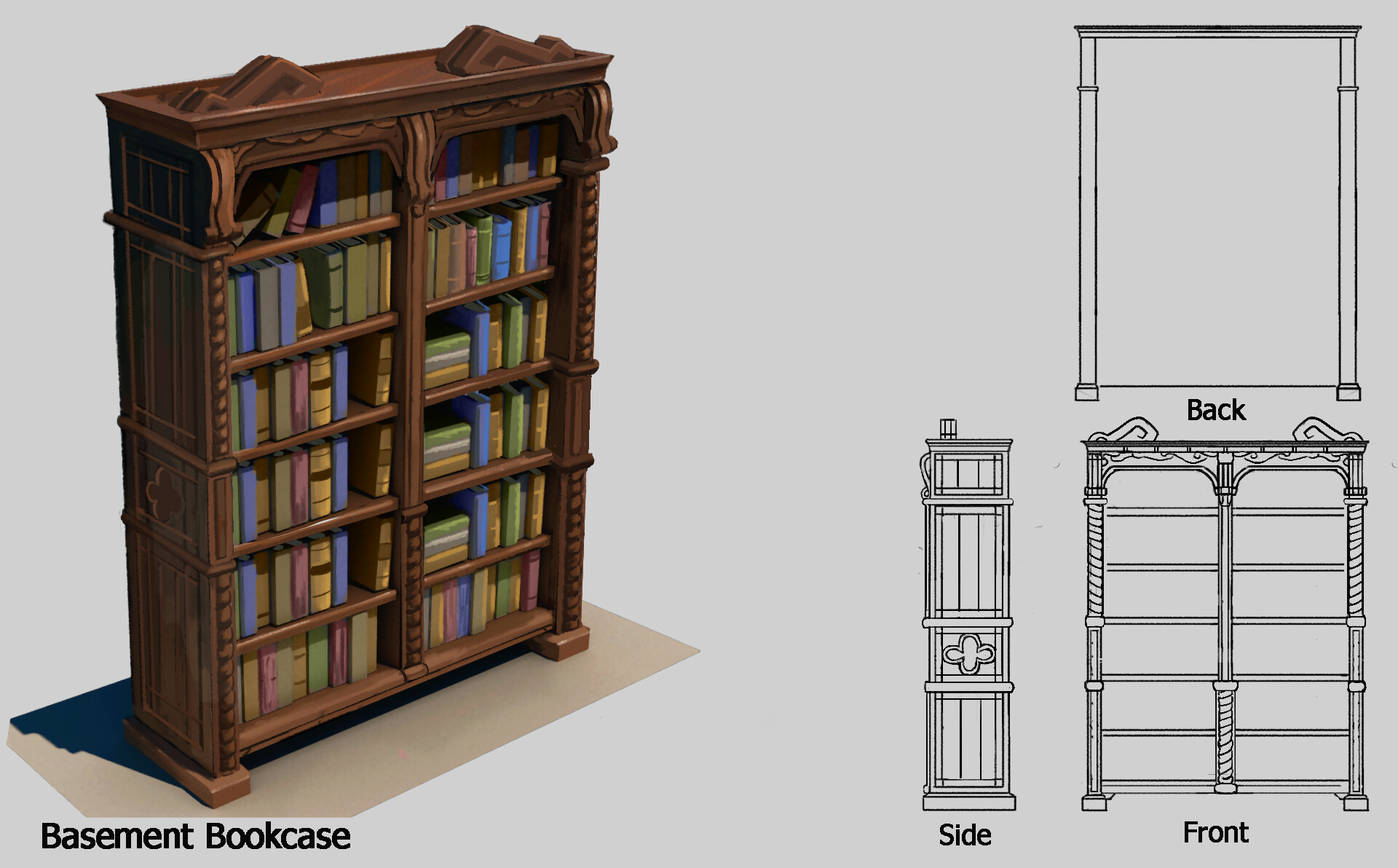 ArtStation - Church prop/structure concepts