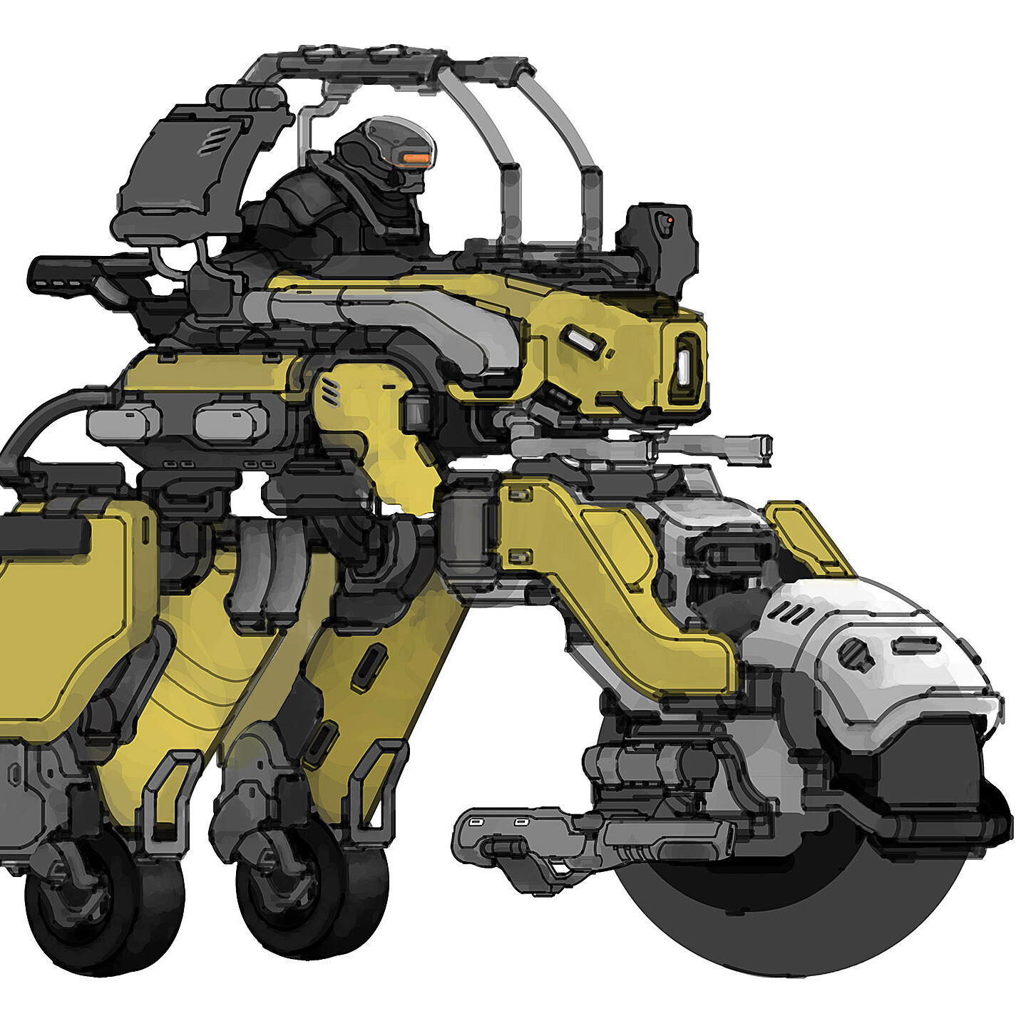 ArtStation - Dark Future_Scarab Concept