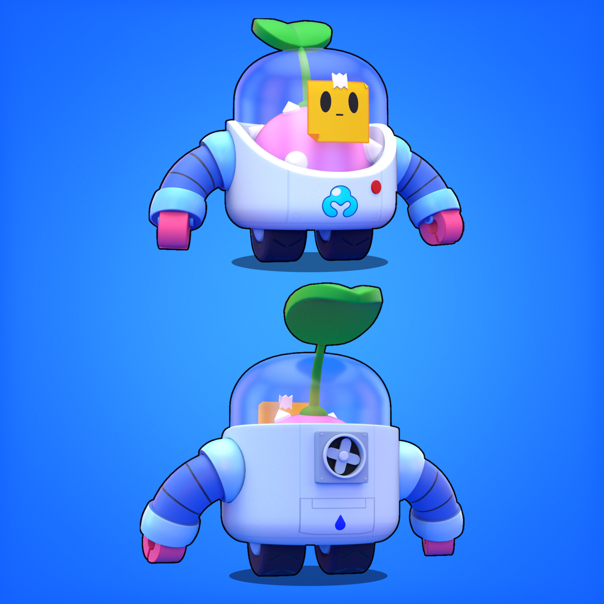 ArtStation - Sprout - Brawl Stars Fan Art