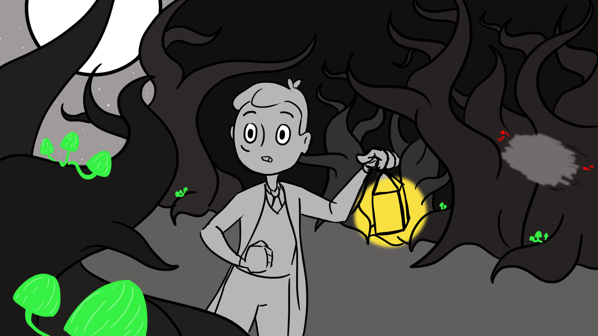 ArtStation - Dark Forest Storyboard