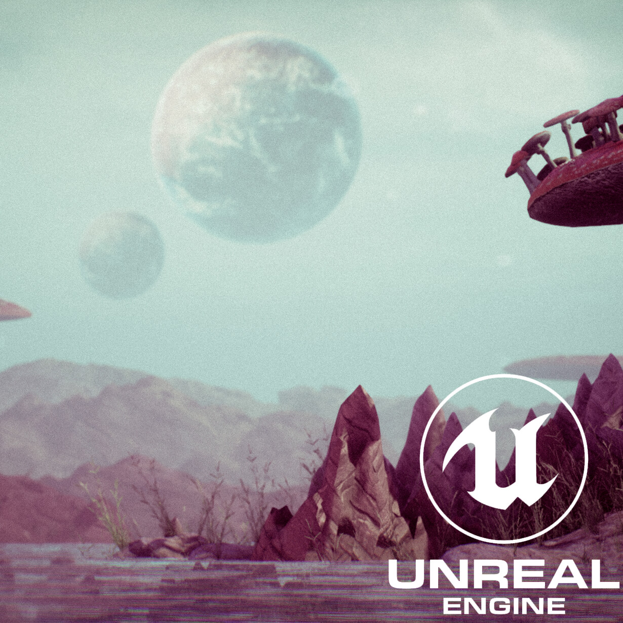 ArtStation - Alien Environment - Unreal Engine