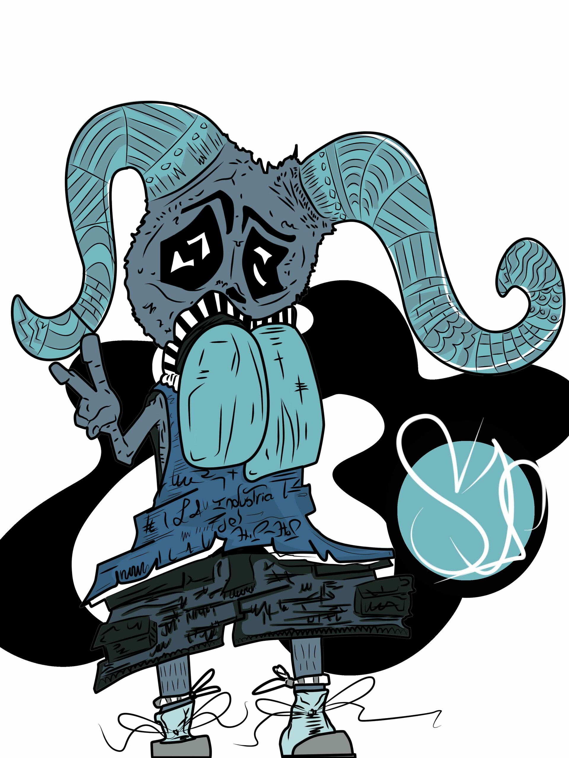 ArtStation - ilustración conejo