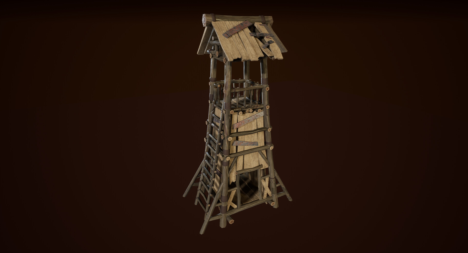 ArtStation - Crude Watchtower