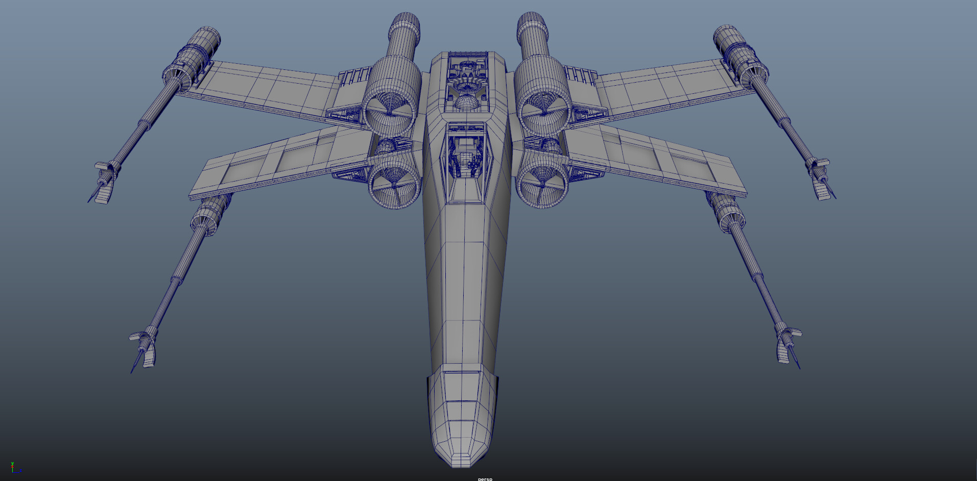 ArtStation - Xwing (WIP)