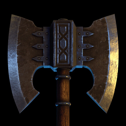 ArtStation - Double Axe