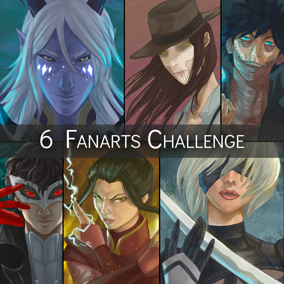 ArtStation - Six Fanarts Challenge - Series 1