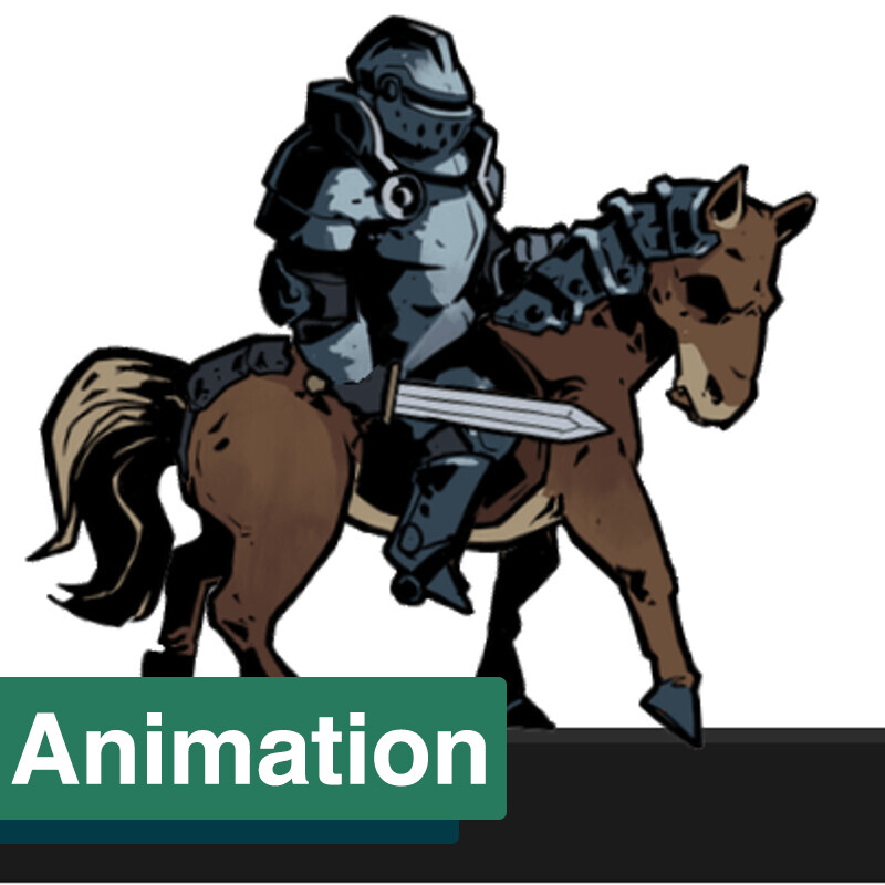 ArtStation - Knight walking animation
