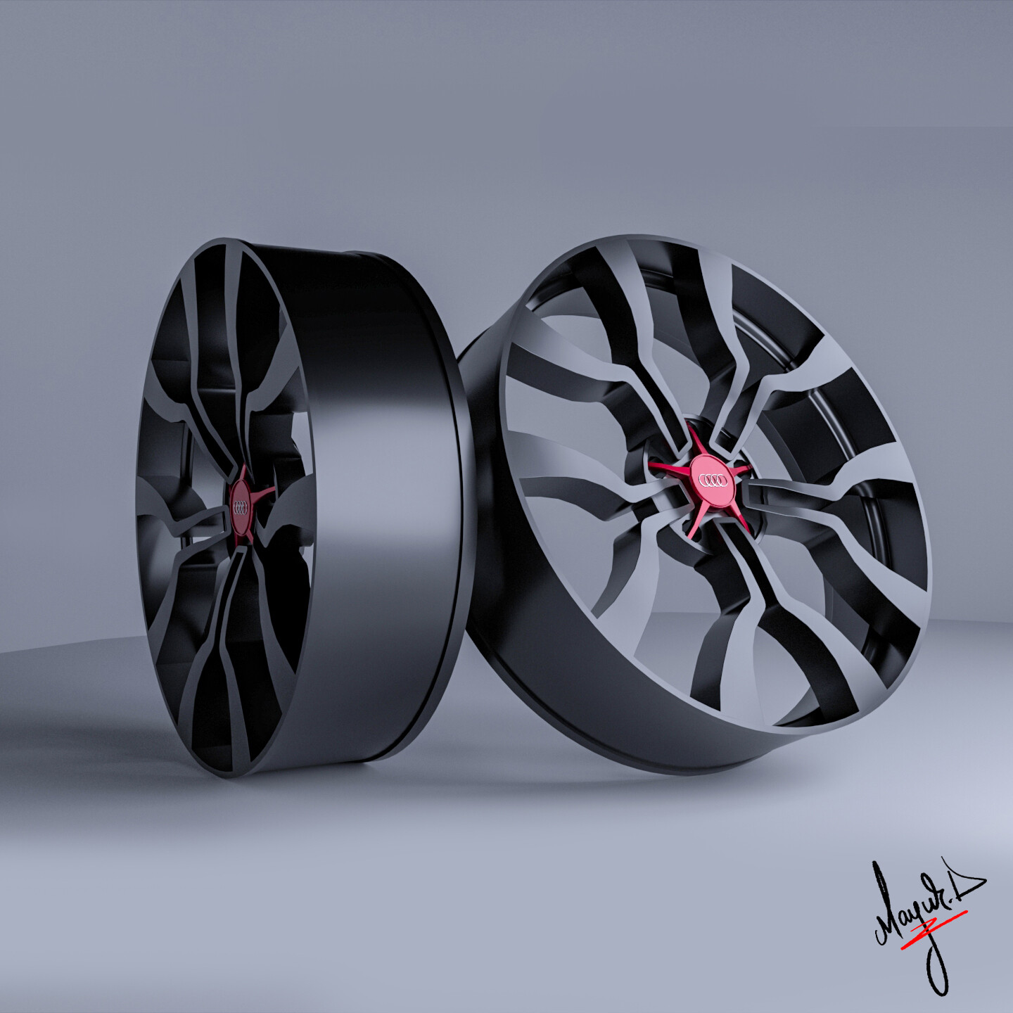 ArtStation - 3D Alloy Wheels