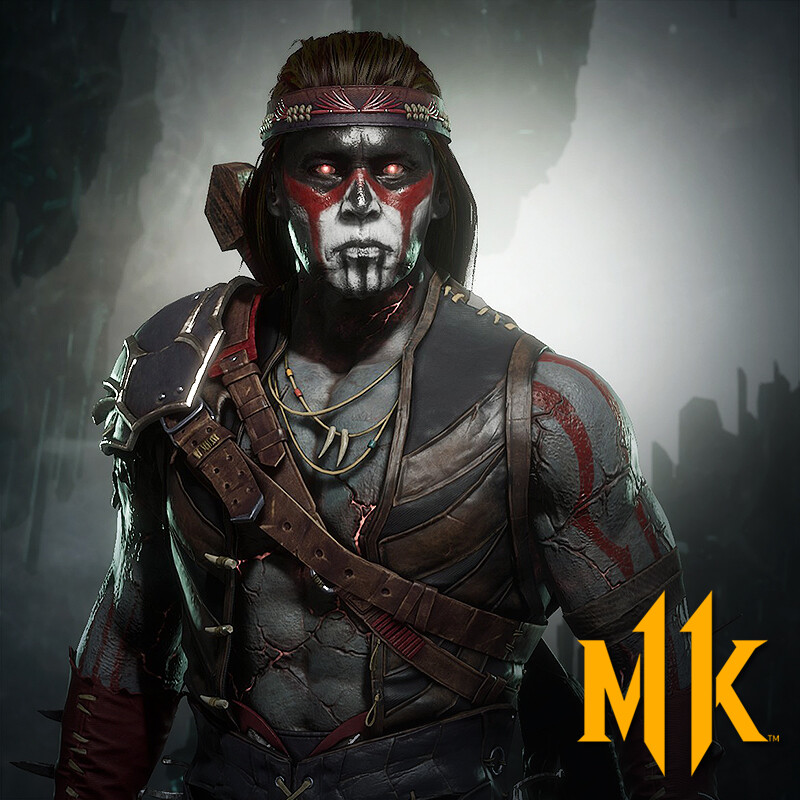ArtStation - Nightwolf Revenant (Mortal Kombat 11)