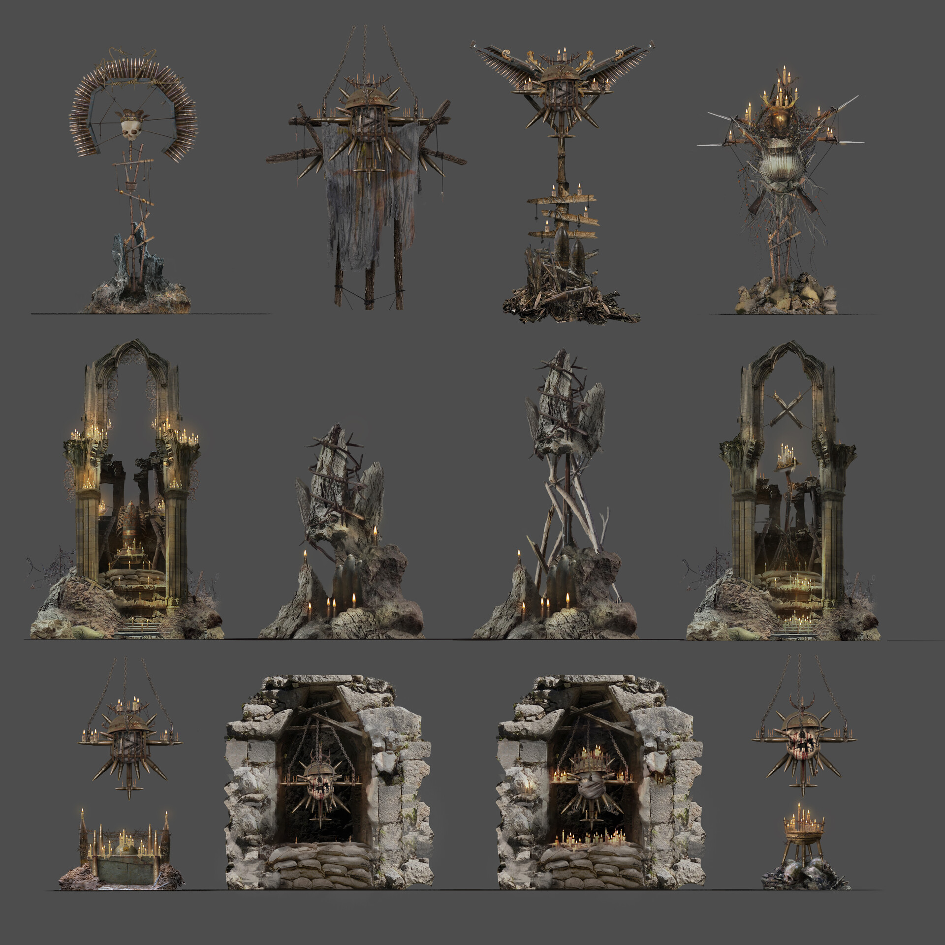 ArtStation - shrines