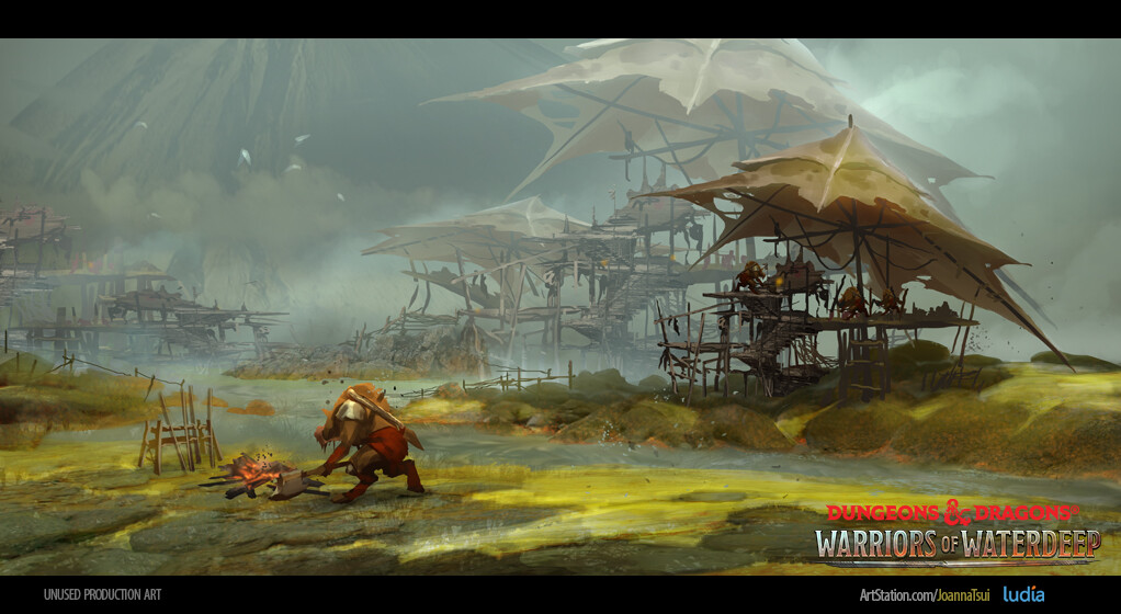 ArtStation - Dungeons & Dragons Warriors of WaterDeep | Environments