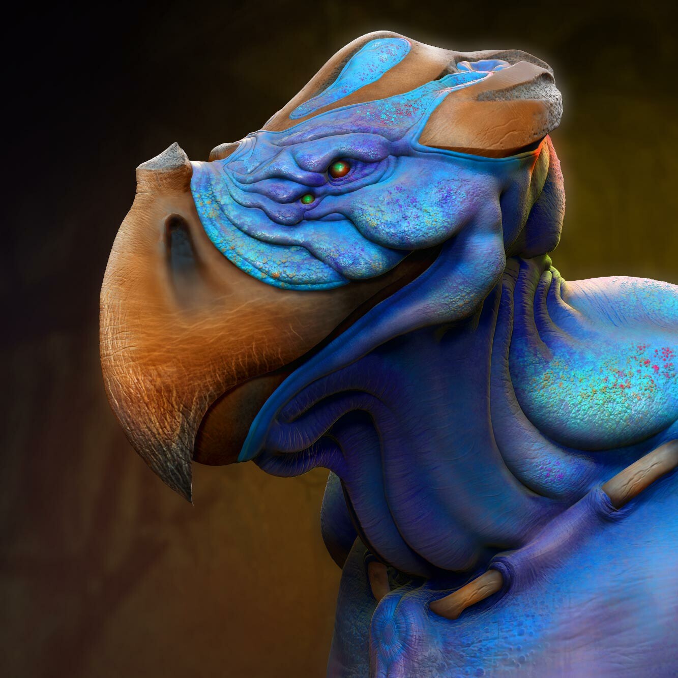 ArtStation - Terror Bird Creature