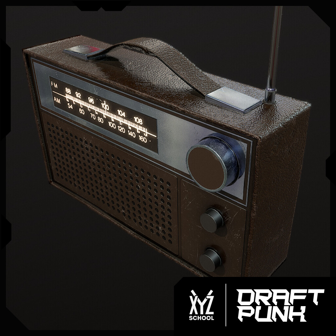 ArtStation - Old Radio / Alexander Khorkov / XYZ School